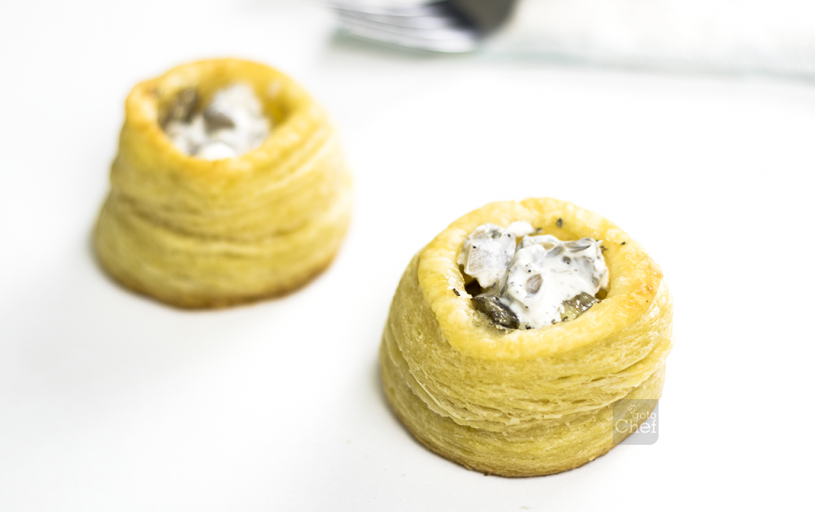 Mushroom Voul au vent Recipe - GoToChef