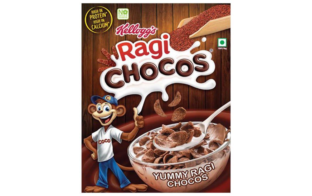 Kellogg's Ragi Chocos - Reviews | Ingredients | Recipes | Benefits ...