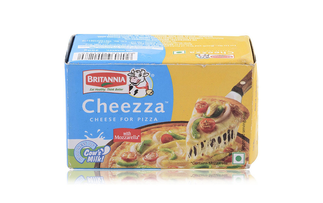 Britannia Cheese for Pizza with Mozzarella Box 200 grams - GoToChef