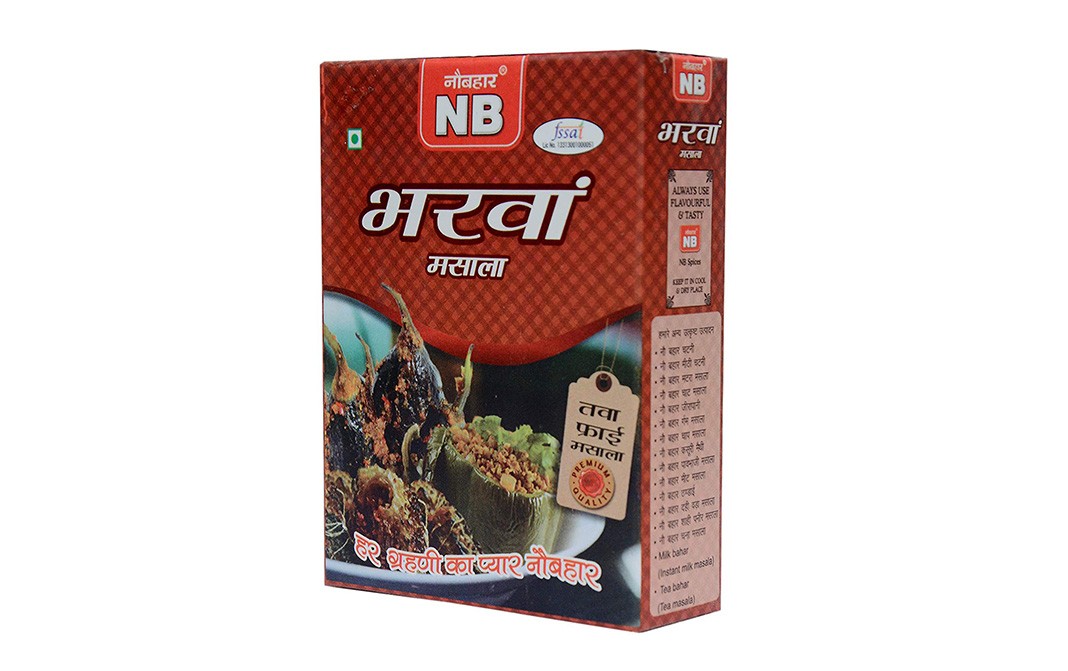 Nau Bahar Bharwa Masala Box 100 grams - Reviews | Nutrition ...