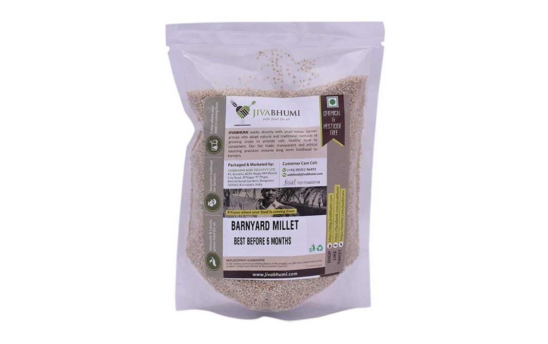 JivaBhumi Barnyard Millet Pack 2 kilogram - Reviews | Nutrition ...