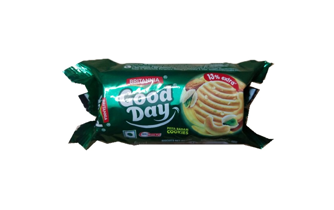 Britannia Good Day Pista Badam Cookies Pack 60 grams - GoToChef