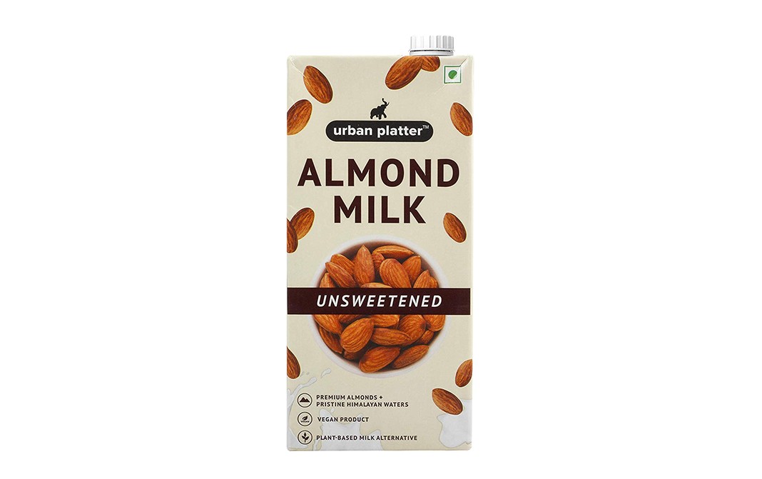 Urban Platter Almond Milk Unsweetened Tetra Pack 1 litre - GoToChef