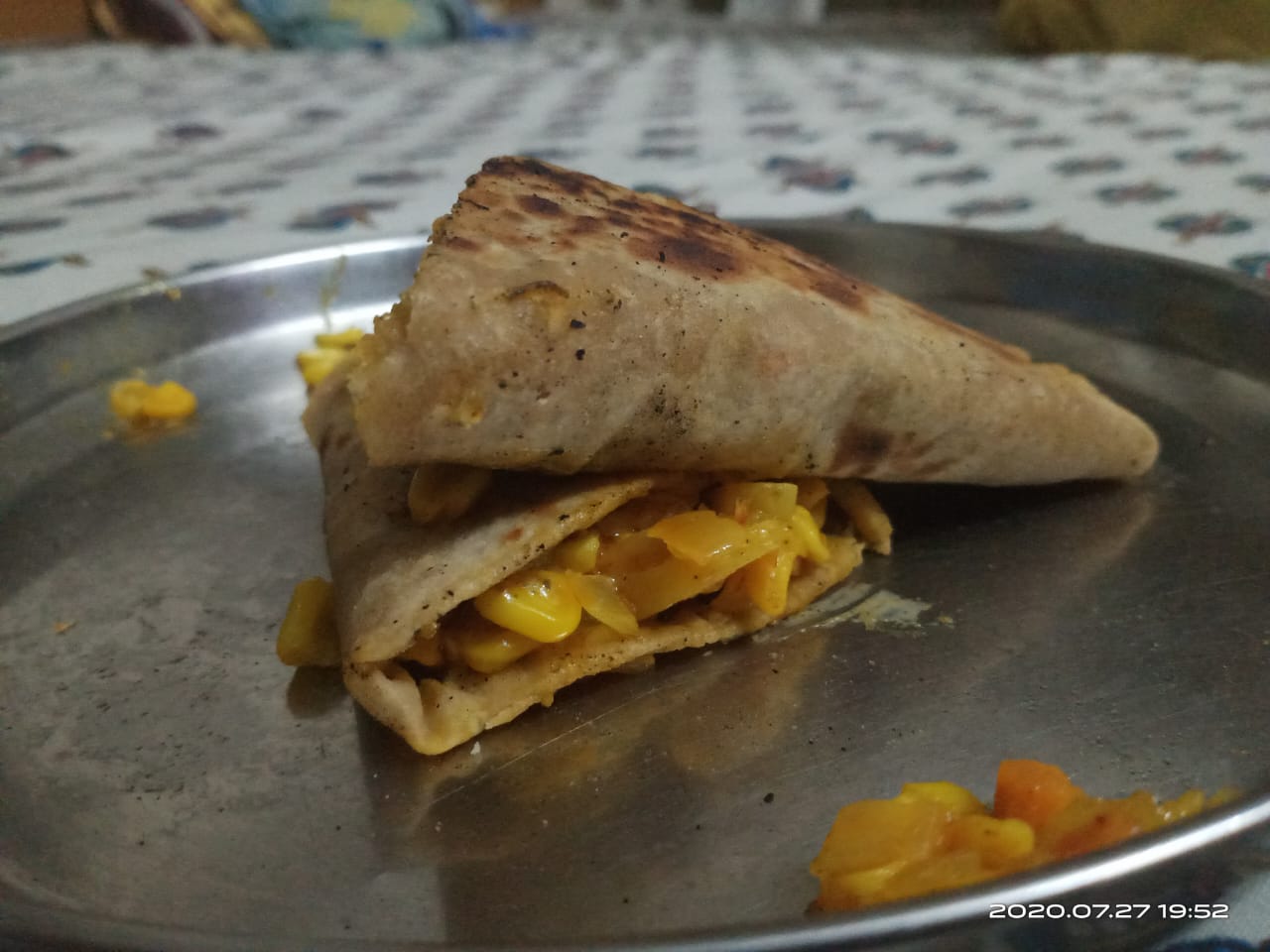Corn Frankie Recipe - GoToChef